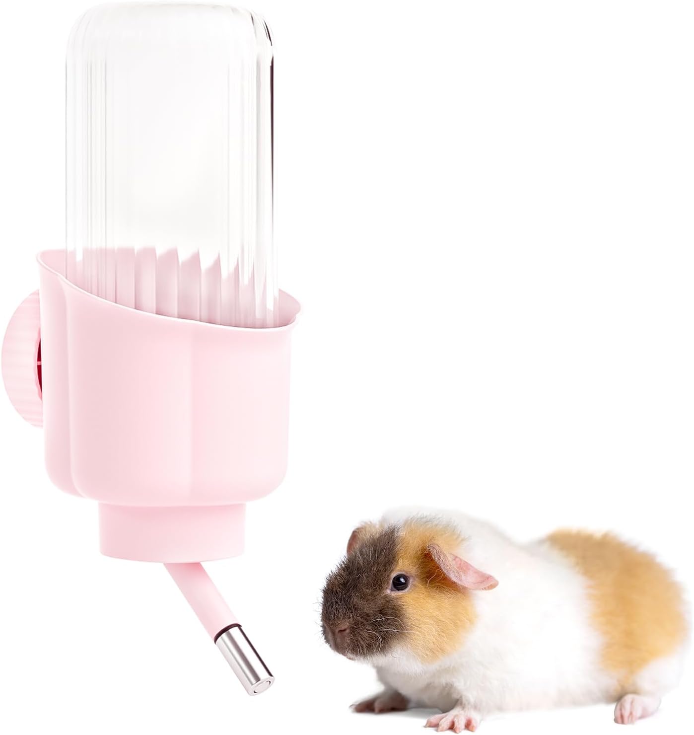 Amazon.com : Pet Water Bottle for Cage Crate - 17oz No Drip BPA Free ...