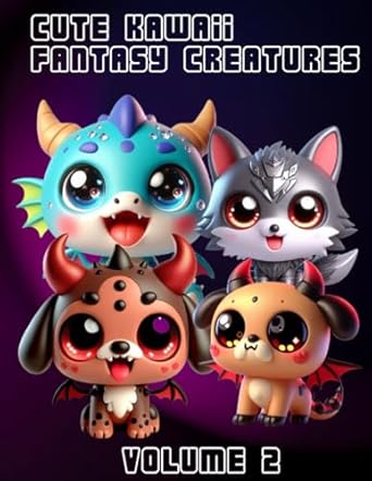 Amazon.com: Cute Kawaii Fantasy Creatures: Volume 2: Explore the ...