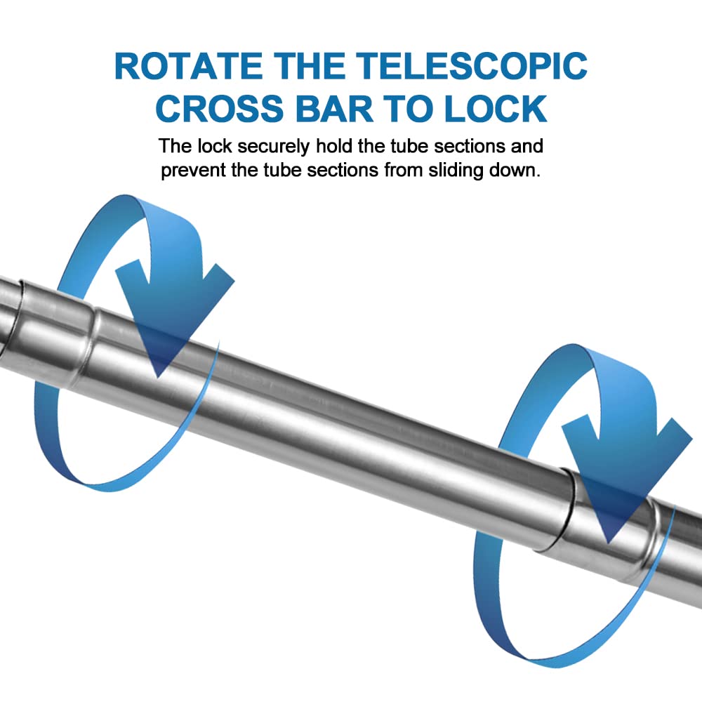 Stainless Steel Telescopic Crossbar, Backdrop Stand Cross Rod Green ...