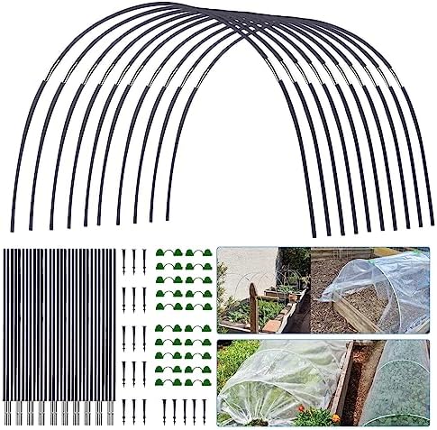 Garden Hoops for Netting, Poly Tunnels Gardening for Allotments ...