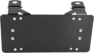 Amazon.com: License Plate Frame, 31x15x7cm Steel License Plate Holder ...
