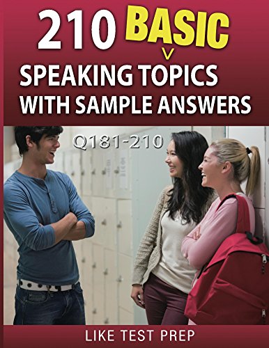 『210 Basic Speaking Topics with Sample Answers Q181-210 (240 - 読書メーター