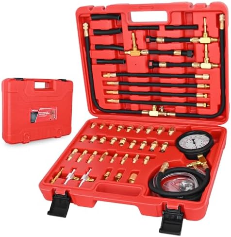 Amazon.com: Nilight Fuel Pressure Tester Kit, 0-140 PSI Fuel Pressure ...