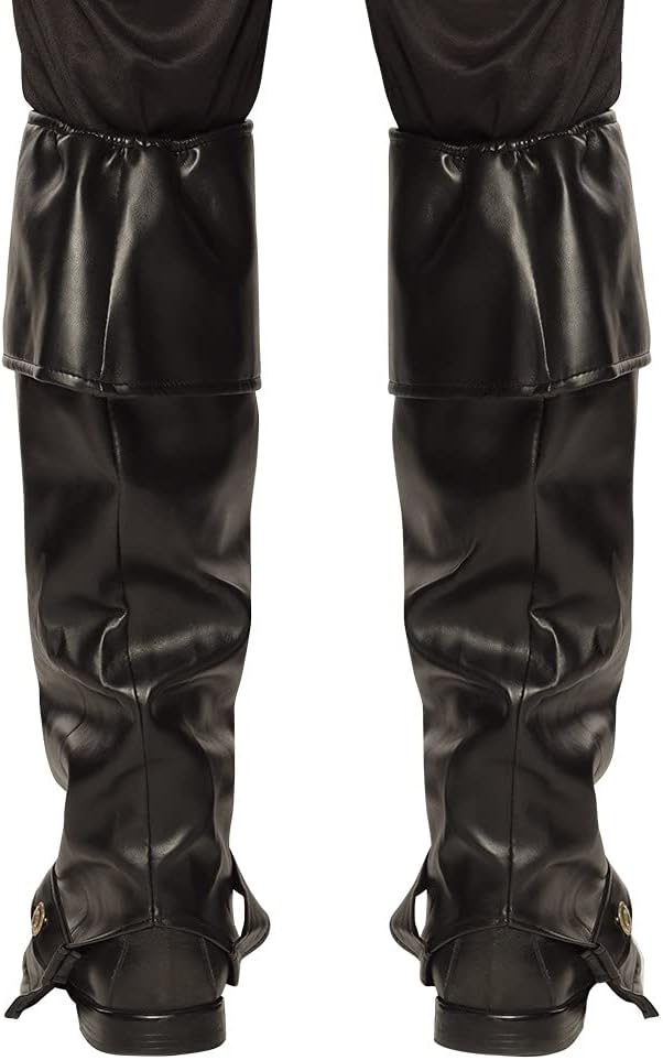 Boland 81995 Black Pirate Boot Tops Boot Covers – TopToy