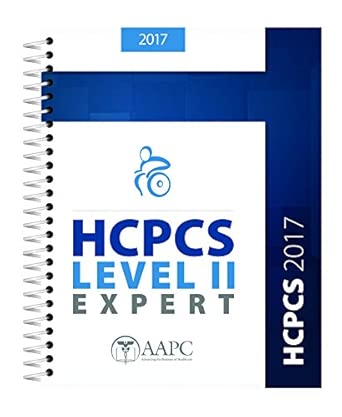 HCPCS Level II Expert Codebook 2017 Edition: aapc: 9781626883253 ...
