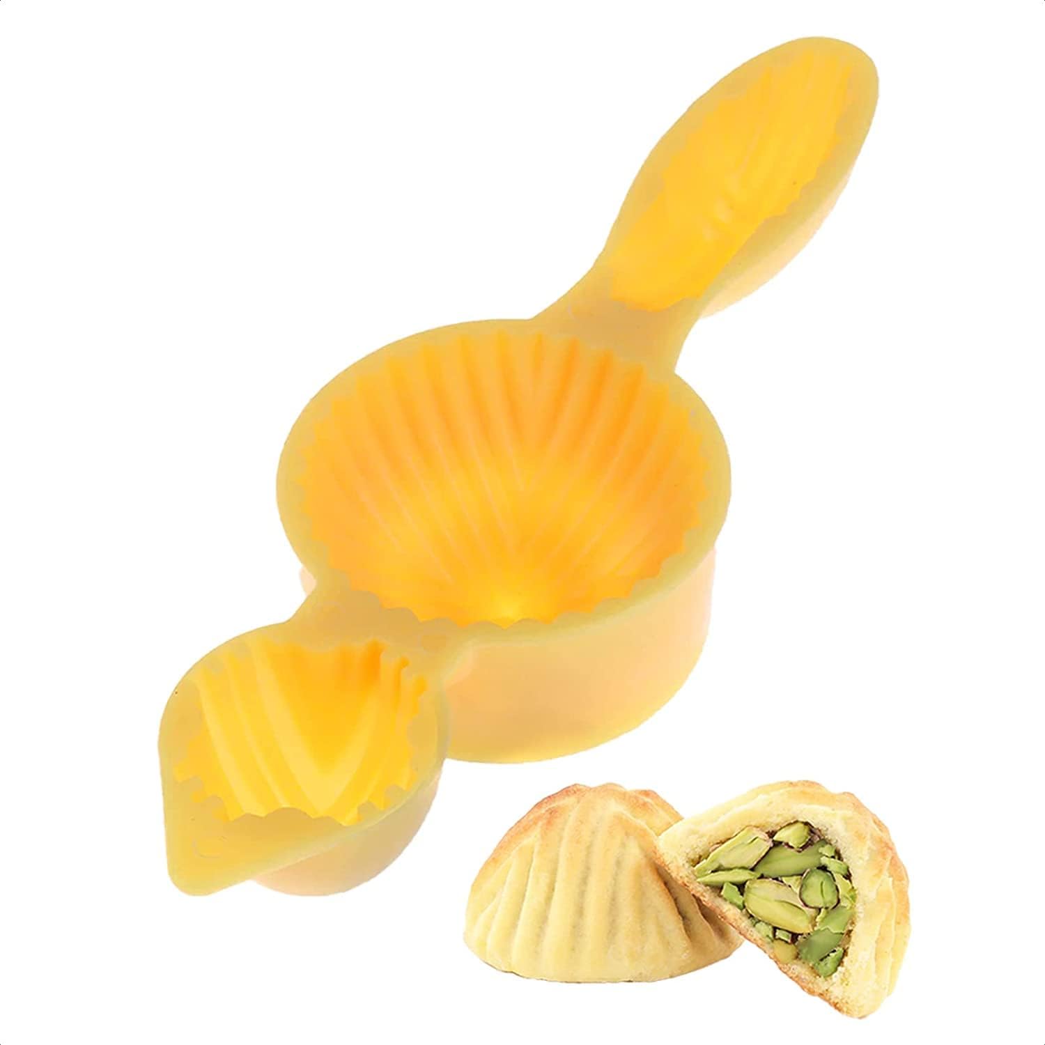 Amazon.com: 4 Shapes Plastic Maamoul Mold Press Cookie Oriental ...