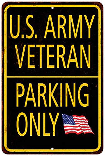 Amazon.com: U.S. Army Parking Only Sign Military Signs Police Law ...