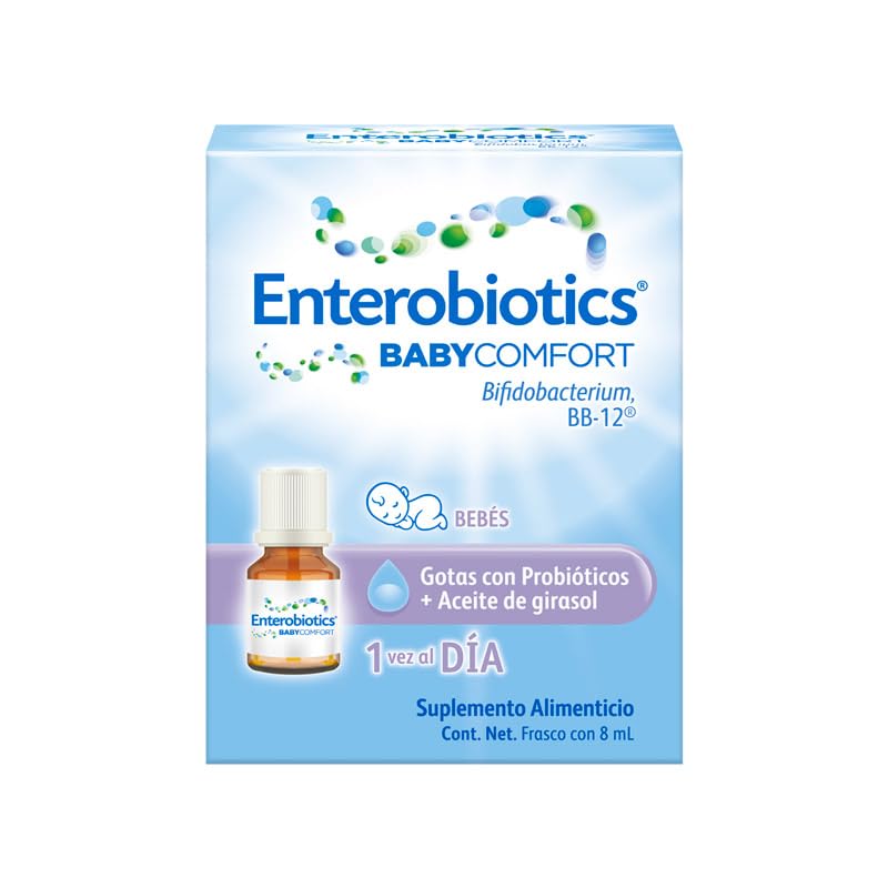 Enterobiotics Baby Comfort, Gotas con Probioticos + Aceite de Girasol ...