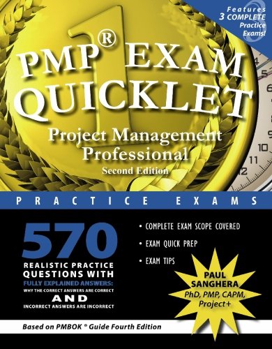 PMP Exam Quicklet, Second Edition: Project Management Professional ...