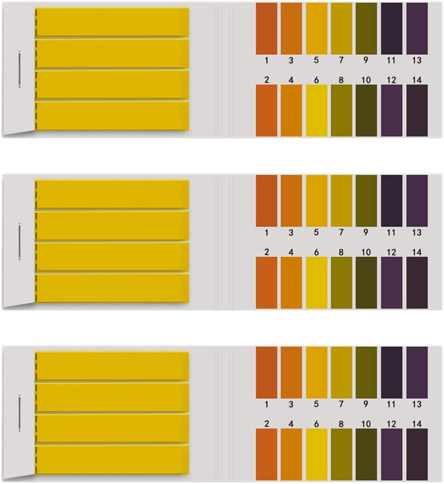 KYLOS 240 Pieces pH Indicator Strips Litmus Paper for pH Measuring 1 to ...