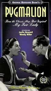 Pygmalion [VHS]: Amazon.co.uk: Howard, Hiller: DVD & Blu-ray