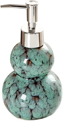 Amazon.com: BestGiftEver Sea Turtle Wave Decorative Soap Pump Dispenser ...