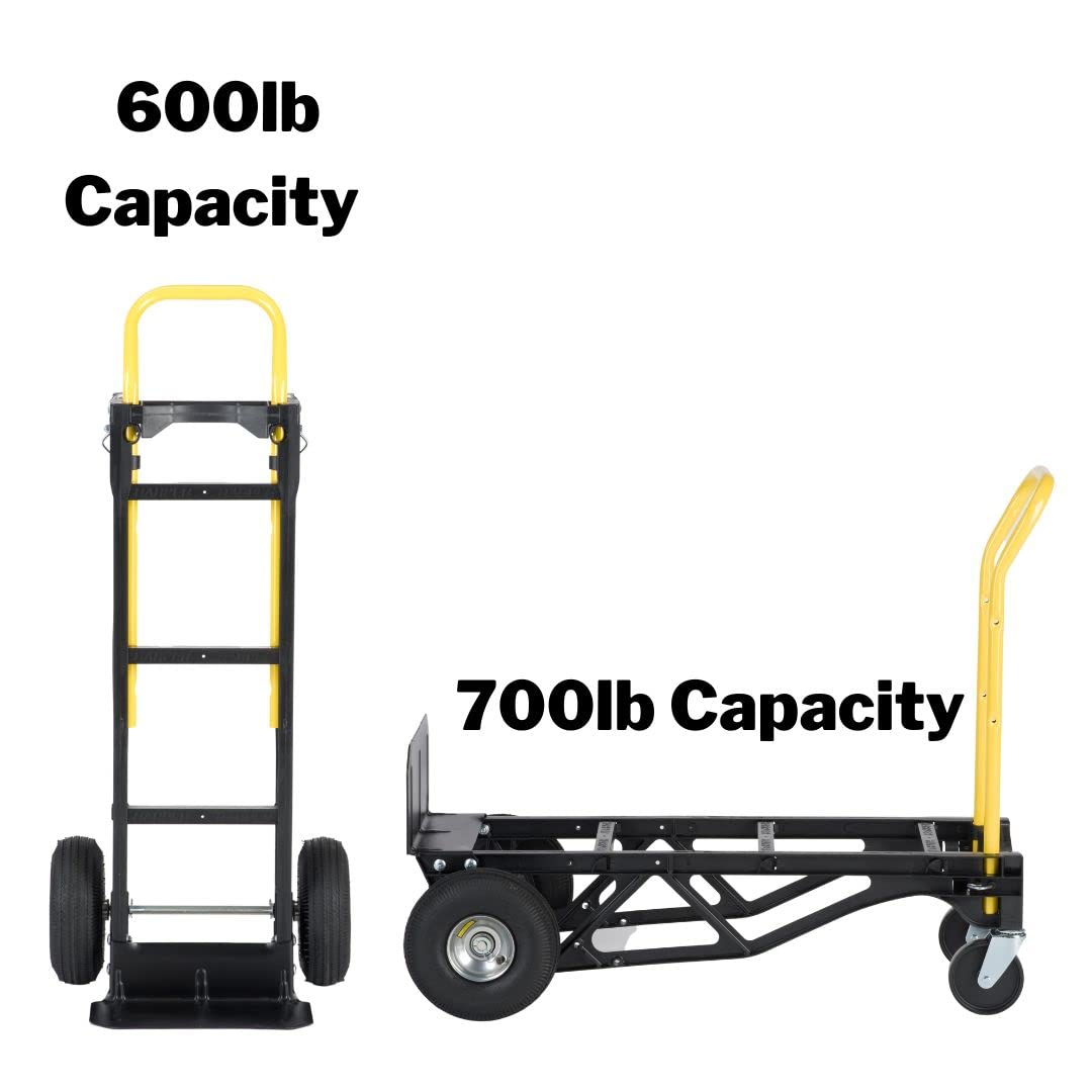 Snapklik.com : Harper Trucks 700 Pound Capacity Glass Filled Nylon ...