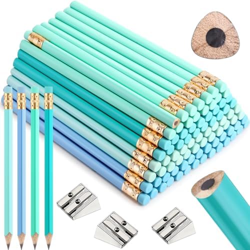 Amazon.com : Fainne 144 Pieces Bulk Jumbo Pencils and 9 Pieces ...