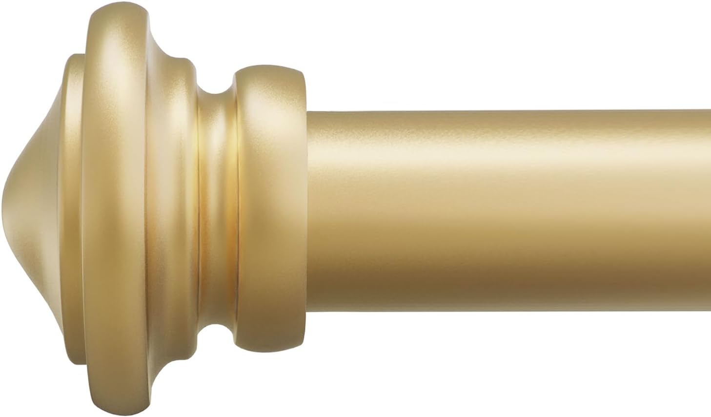 Amazon.com: 1 Pack Gold Curtain Rods for Window 16-45 inch, 1-inch ...