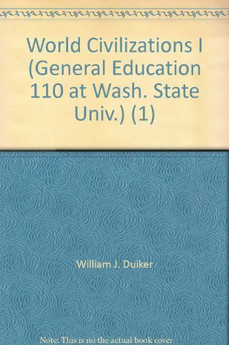 World Civilizations I (General Education 110 at Wash. State Univ.) (1 ...