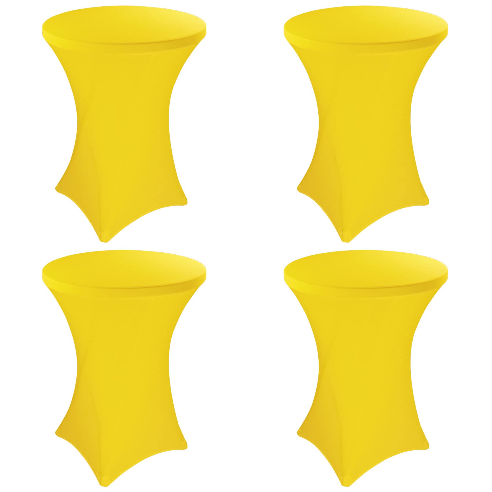 Amazon.com: 4 Pack 32x43 Inch Cocktail Table Cover Spandex Stretch ...
