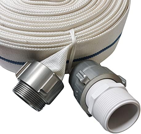 1.5" x 50' FirmHose Heavy Duty Swimming Pool/Garden/Backwash/Discharge ...
