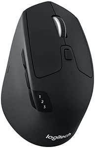 Logitech M720 Triathlon Multi-Device Wireless Mouse, Bluetooth, USB ...