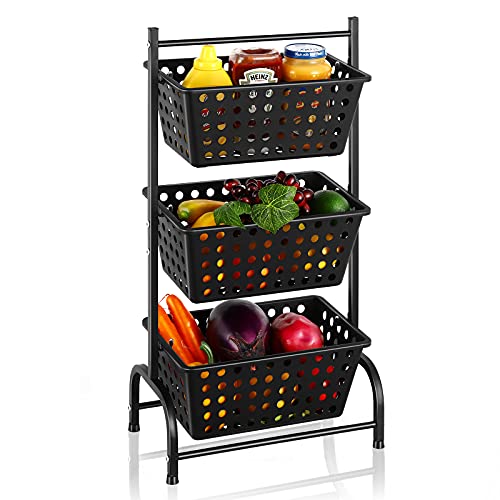 3 Tier Fruit Basket Stand for Kitchen Storage - Nepal | Ubuy