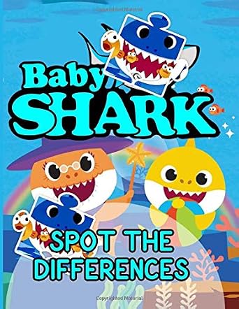 Baby Shark Spot The Difference: The Perfection Find The Difference ...
