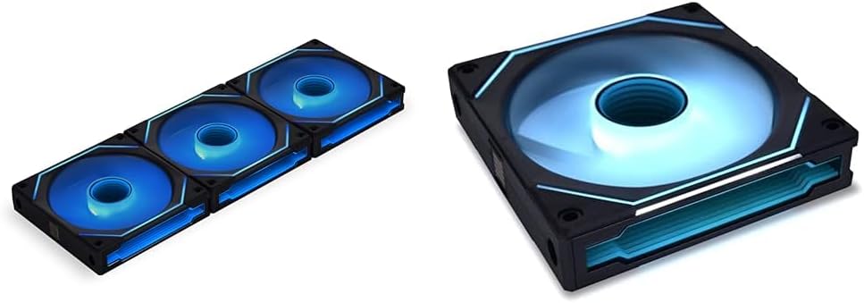 Amazon.com: Lian Li UNI Fan SL-Infinity 120 Triple & Single Pack ARGB ...