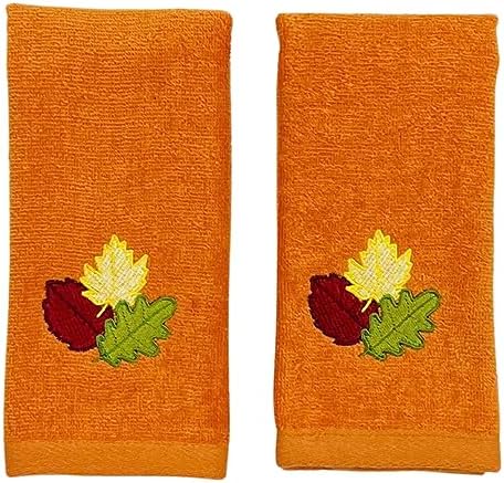 Amazon.com: 100% Cotton Velour Fingertip Towel Set 2 Pack,Super Soft ...