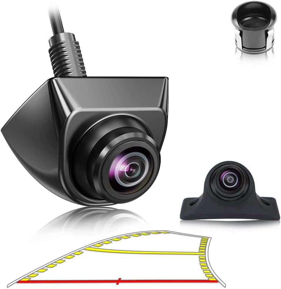 Amazon.com: GreenYi Dynamic Trajectory Guide Line Reverse Rear View ...