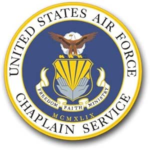 Amazon.com: US Air Force Chaplains Service Seal Decal Sticker 5.5 ...