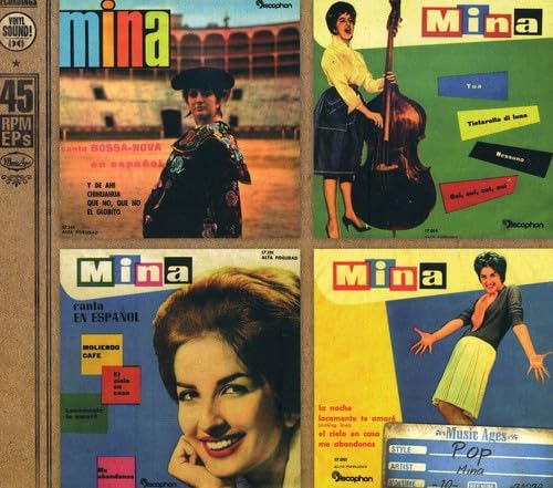 Mina - 4 Original 45 EP's - Amazon.com Music