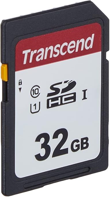 Amazon.com: Transcend 32GB 300S(SD Card), Memory Card, SD Card, U1, Up ...