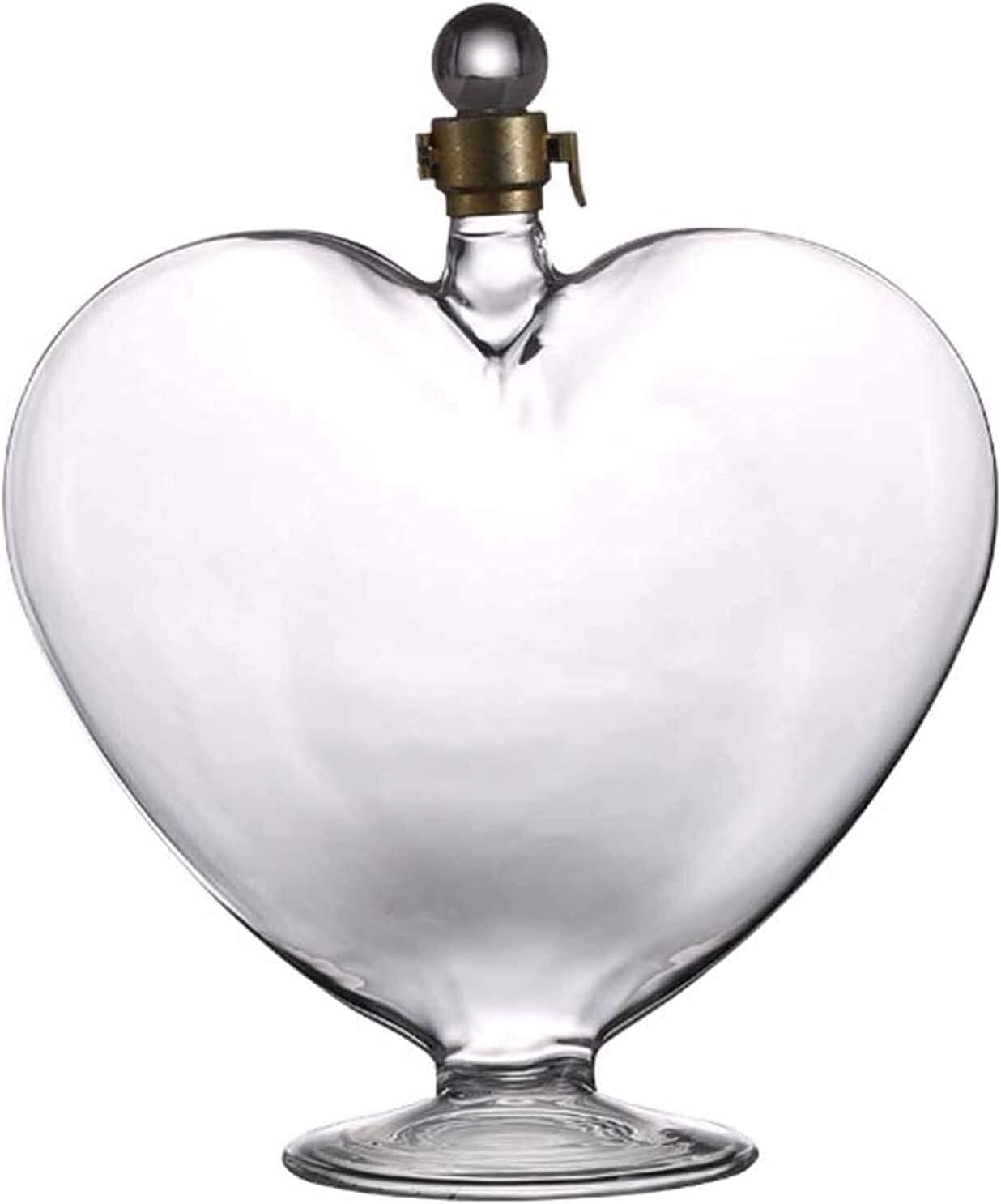 Amazon.com | Wine Decanter Set Glass Decanter Whiskey Decanter Heart ...