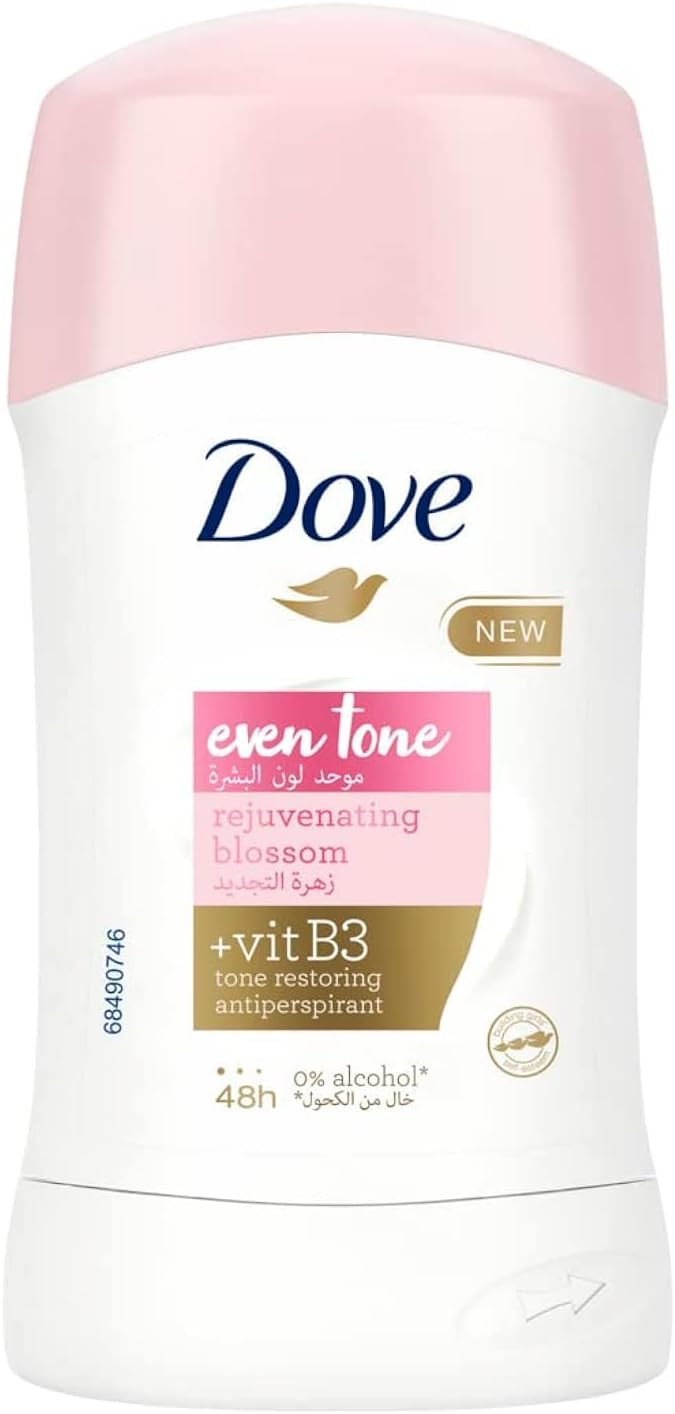 Dove Even Tone Antiperspirant Deodorant Stick, Restores Underarm Skin ...
