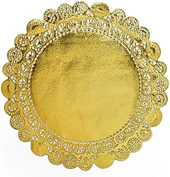 Amazon.com: 250ea - 12" Gold Foil Paper Doilies : Home & Kitchen