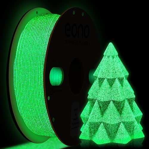 Eono 3D Printer Filament Glow in The Dark 1.75mm PLA Filament for 3D ...