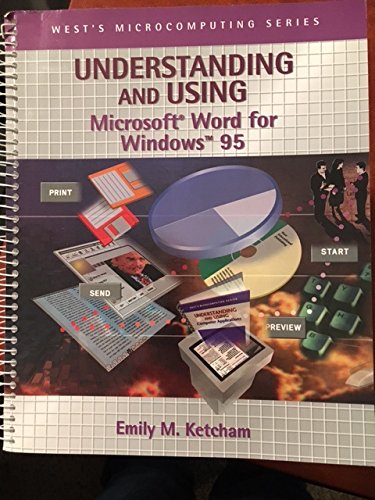Understanding and Using Microsoft Word for Windows 95: Buy Online at ...