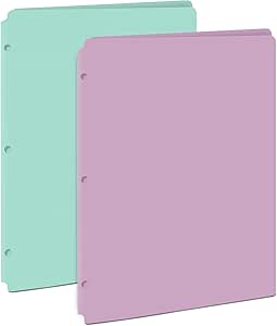 Amazon.com : 2 Pocket Folders, Heavy Duty Pocket Folders, Durable Poly ...