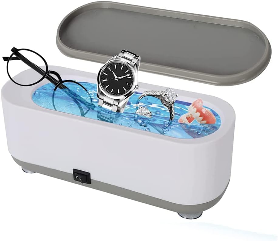 TopYart Ultrasonic Cleaner - 300ml Professional Portable Washing ...
