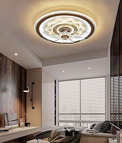 Buy CITRA Ceiling Light with Fan LED Chandelier - Warm White, 500 mm ...