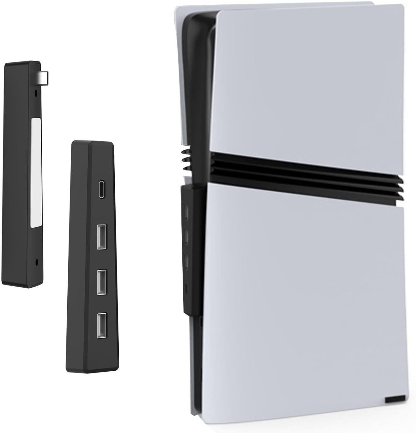 Amazon | Mcbazel 新型 PS5用 USB拡張ハブ PS5 Slim USBハブ USB2.0ポート*3Type-C2.0ポート ...