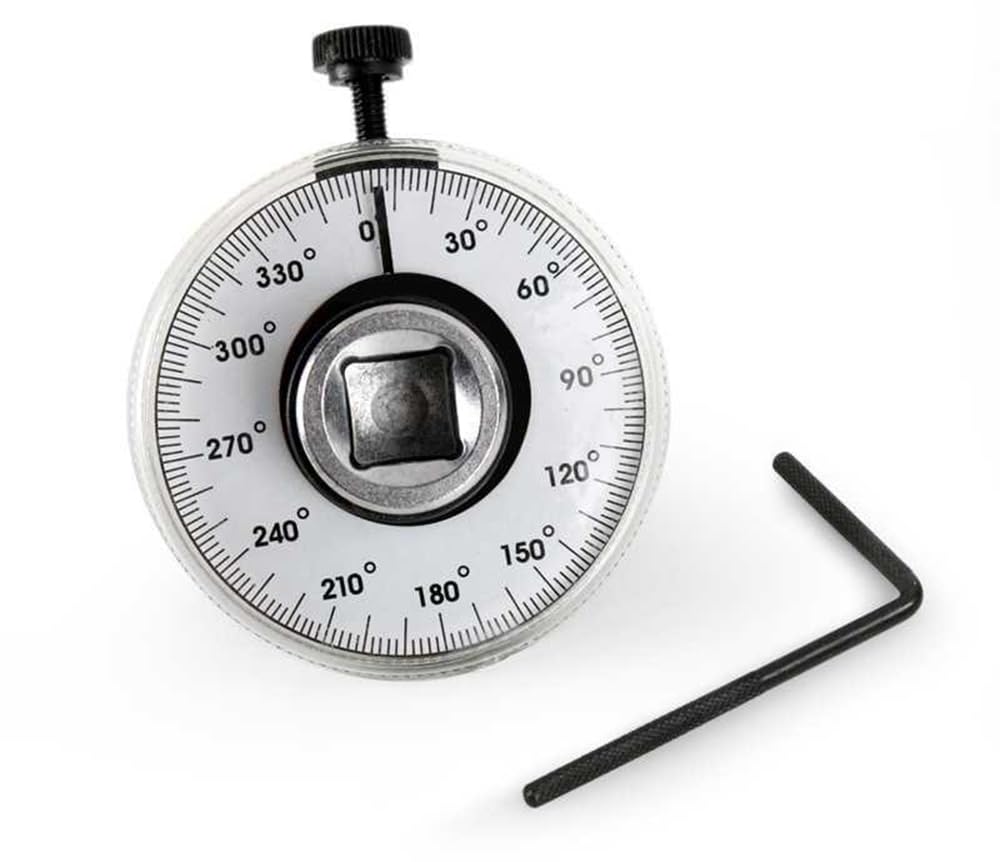 1/2" Square Socket Sets Wrench Torque Angle Gauge Scale for Torque ...