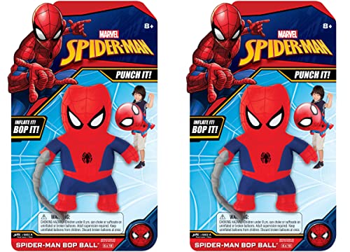 JA-RU Marvel Avengers Giant Punch Ball (2 Spiderman Balls) - Want It All