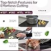 Buy Porslin by Philips Stainless Steel Chopping Board Large, Countertop ...