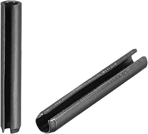 Amazon.com: uxcell Slotted Spring Pin - 5mm x 35mm Plain Finish 65Mn ...