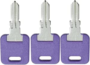 Unifizz 3 PCS Custom Cut Blank Keys for RV/Camper/Travel Trailer/Fifth ...