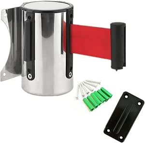 Aweisile massenkontrolle absperrband 5M Edelstahl einzeihbar Wand ...