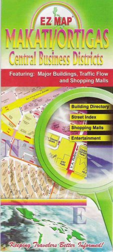 Philippines: EZ Map - Makati & Ortigas - Central Business Districts: Amazon.co.uk: Books