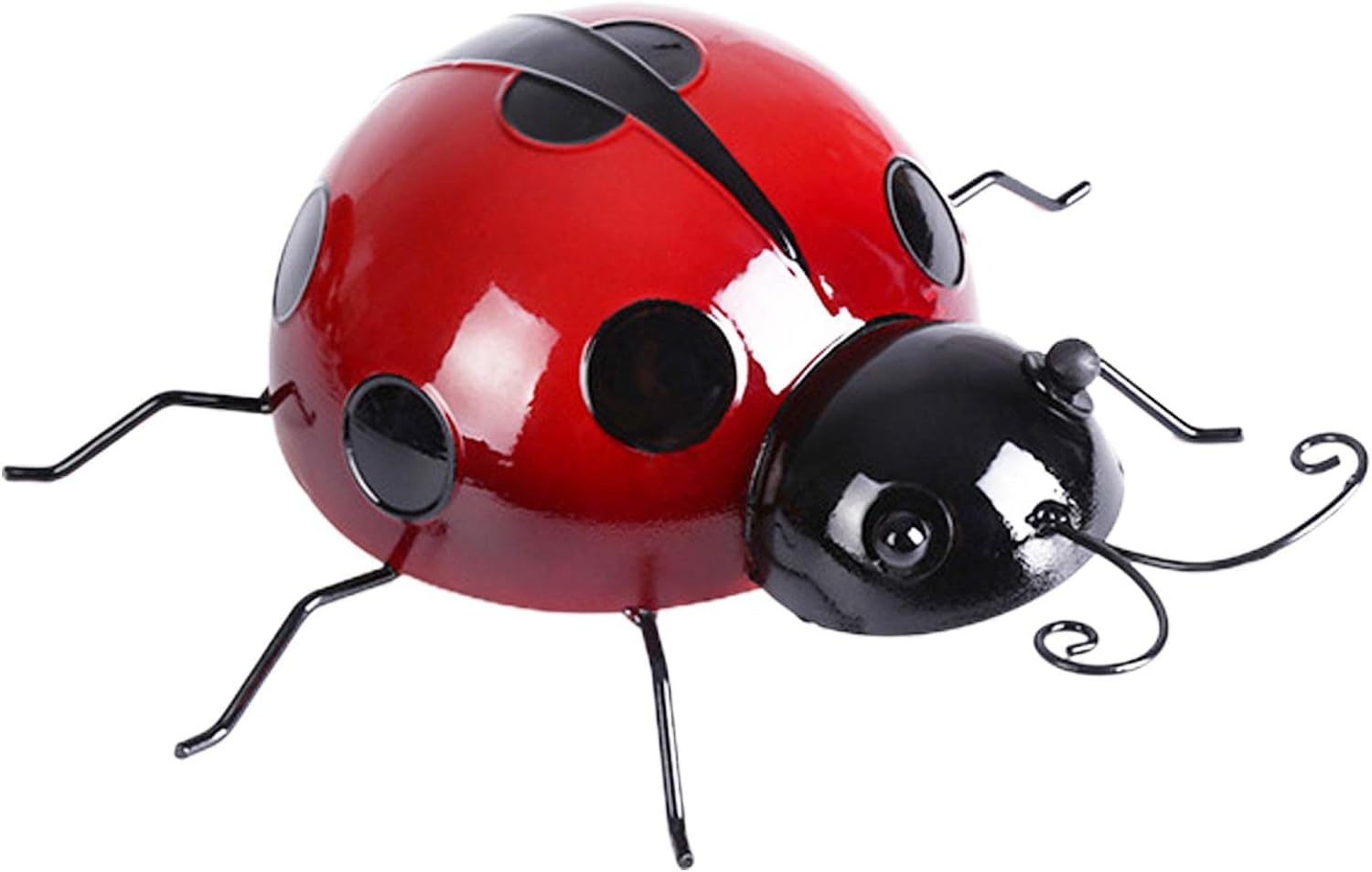 Amazon.com: Cute Ladybugs Metal Wall Art, 1 Ladybugs Wall Sculpture ...