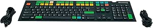Amazon.com: Tekswamp Bloomberg STB100 Wired USB Black Keyboard, Bundle ...