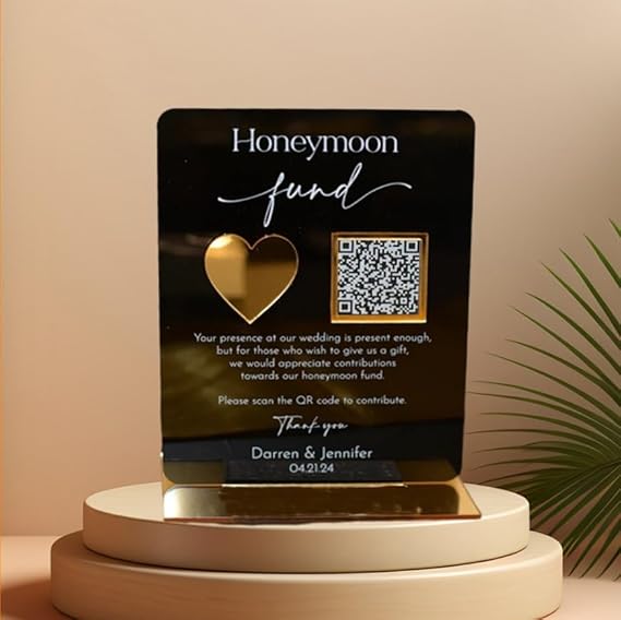 Amazon.com : Pahdecor Personalized Golden Mirror Love Carving Honeymoon ...